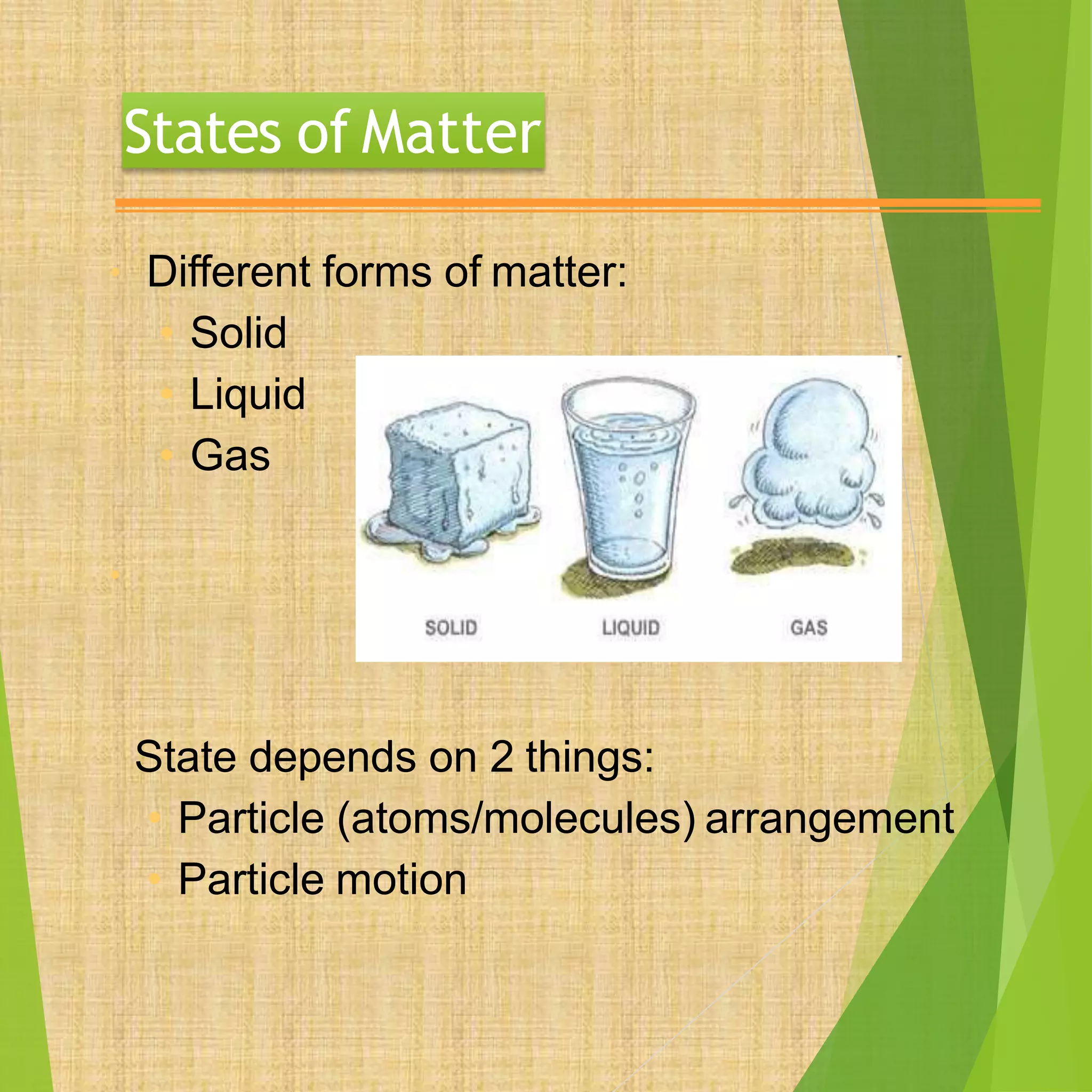 States of matter 1 matter and types converted | PPTX