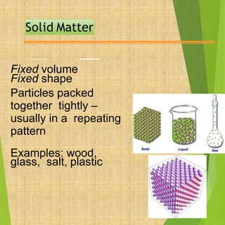 States of matter 1 matter and types converted | PPTX