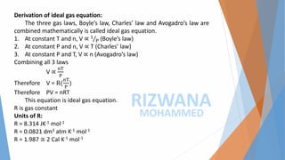4th Lecture on States of Matter | Chemistry Part II | 11th Std | PPT