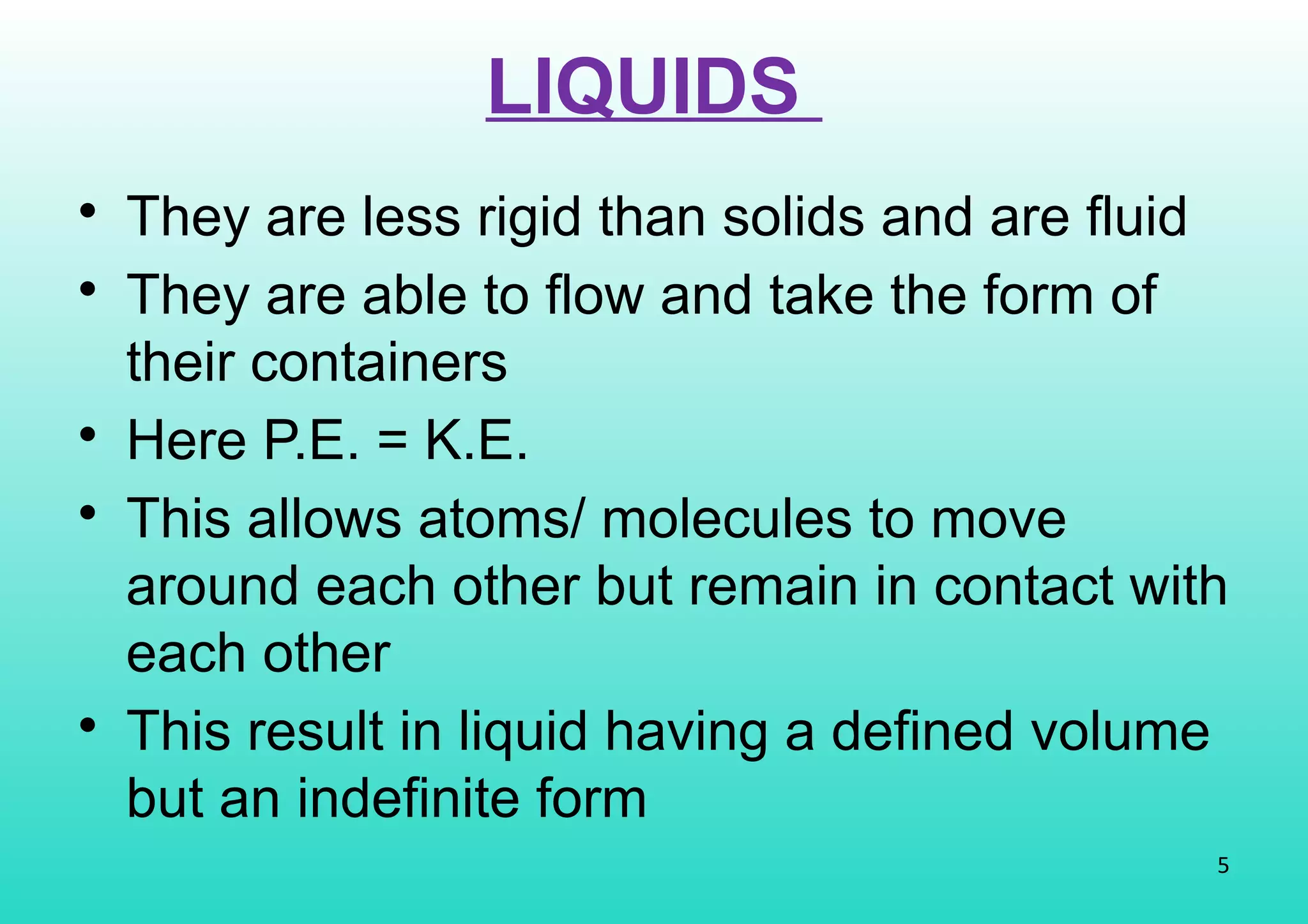States of matter and properties of matter | PDF