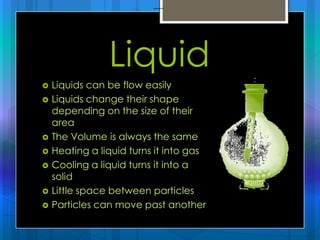 States of matter anna | PPTX | Physics | Science