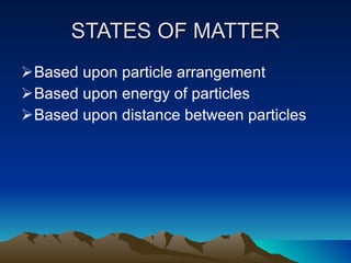 Bose Einstein Condensate Particle Arrangement