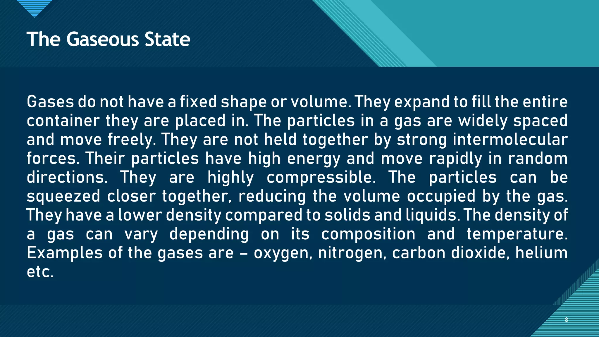 States of Matter for Class 9 | PPTX