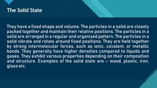 States of Matter for Class 9 | PPTX