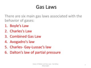 Gas Laws