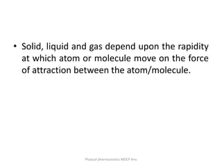 States of matter Introduction | PPT