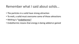 States of matter notes ch 3 | PPT