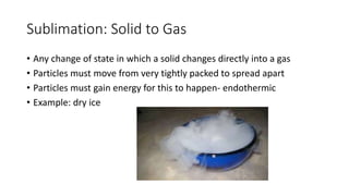 States of matter notes ch 3 | PPTX