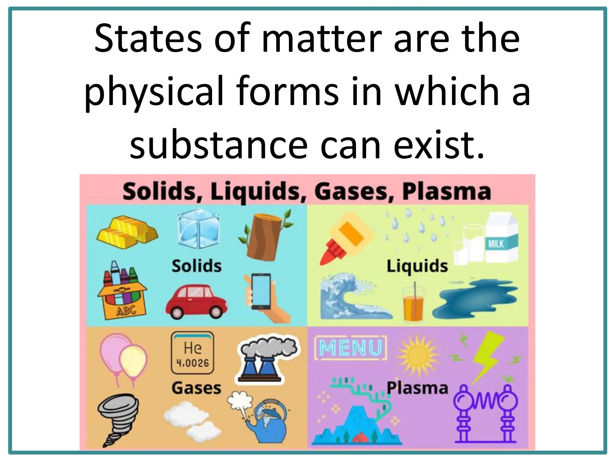 States of Matter PowerPoint for Middle Schoolers | PDF