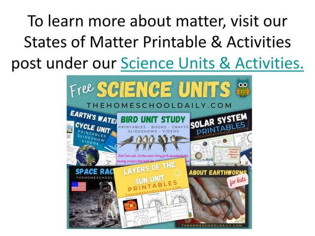 States of Matter PowerPoint for Middle Schoolers | PDF