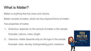 States of Matter Powerpoint Presentation | PDF