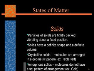 States of Matter including the forth state. Solids, liquids, gases, and ...