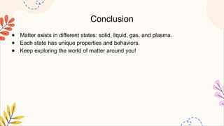 STATES OF MATTER PRESENTATION - 6th grade.pptx