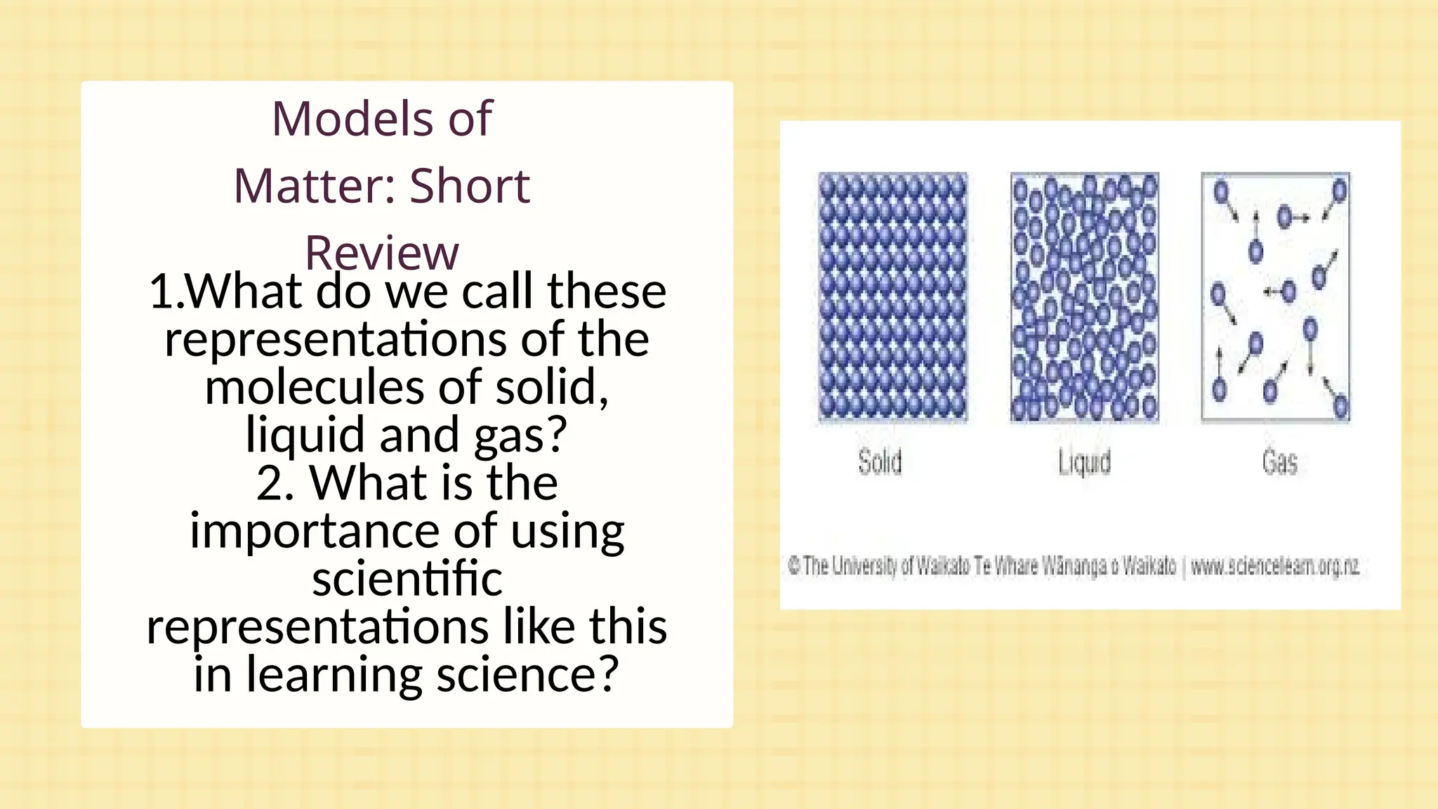 States of Matter Science Presentation in Orange Blue Animated Lined ...