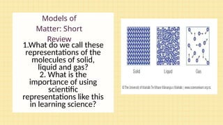 States of Matter Science Presentation in Orange Blue Animated Lined ...
