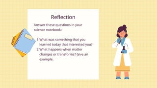 States of Matter Science Presentation in Orange Blue Animated Lined ...