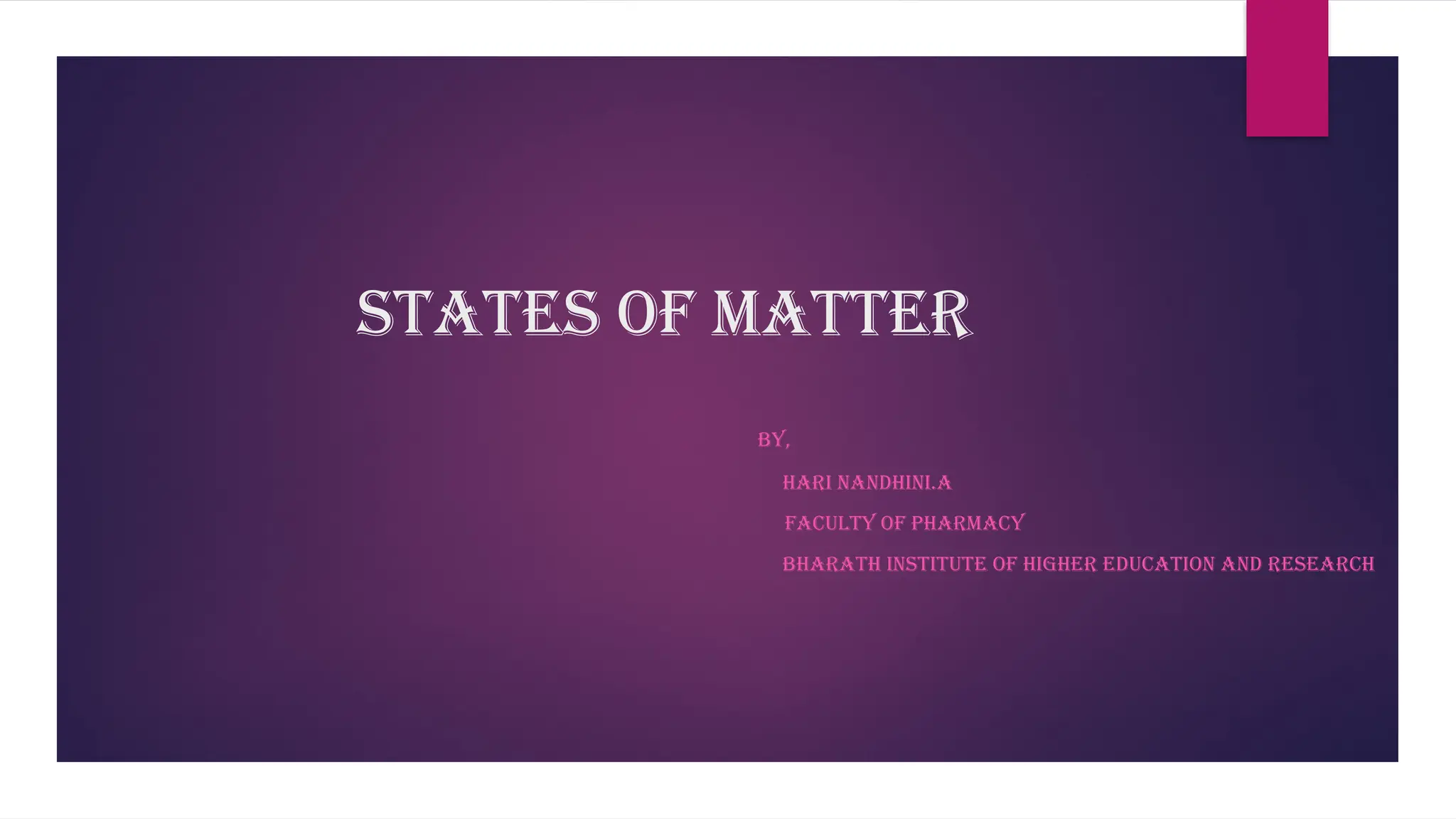 States of matter slideshare.pptx-physical pharmaceutics | PPTX