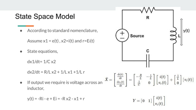 State space analysis | PPT