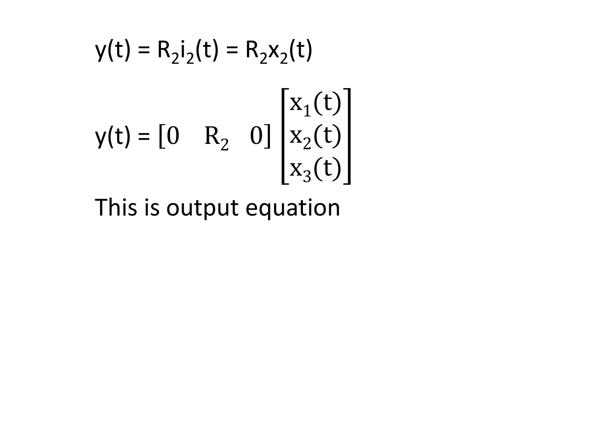 State Space Analysis Pdf