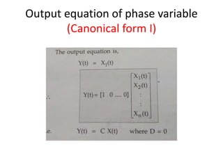 State space analysis shortcut rules | PPTX
