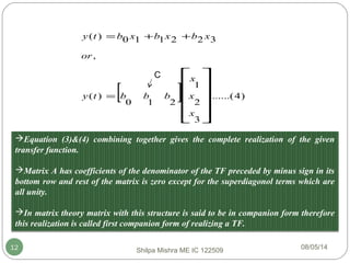 State space analysis, eign values and eign vectors | PPT
