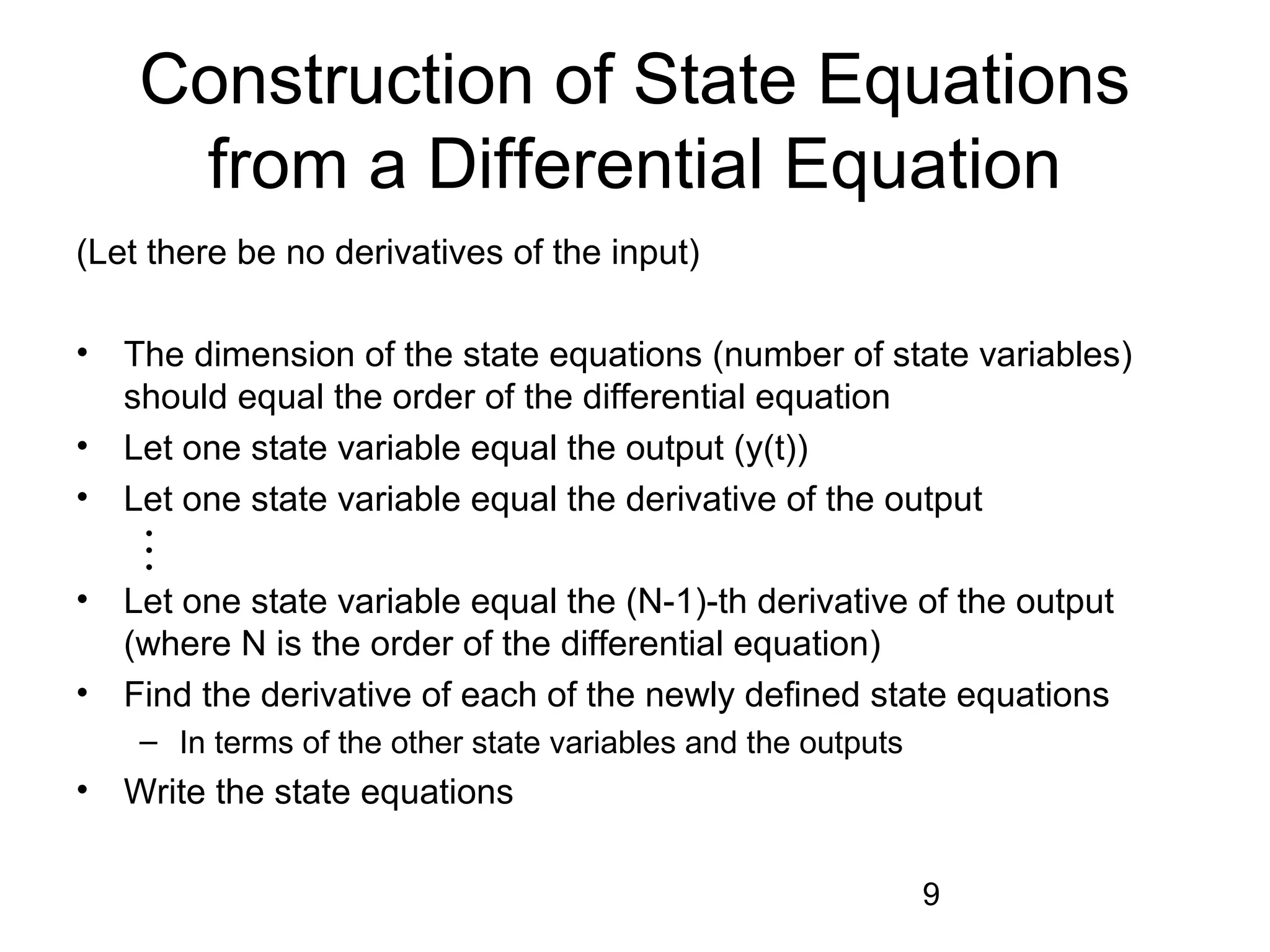 State Space Modelingintroduction Ppt Programming Languages Computing