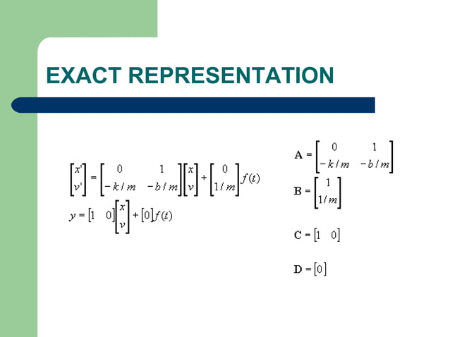 State Space Models Ppt