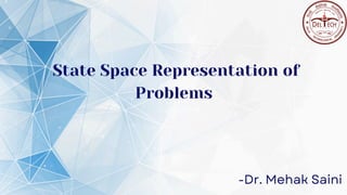 State Space Representation in Artificial Intelligence | PDF