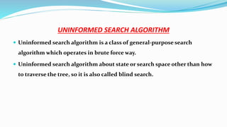 State space search | PPTX