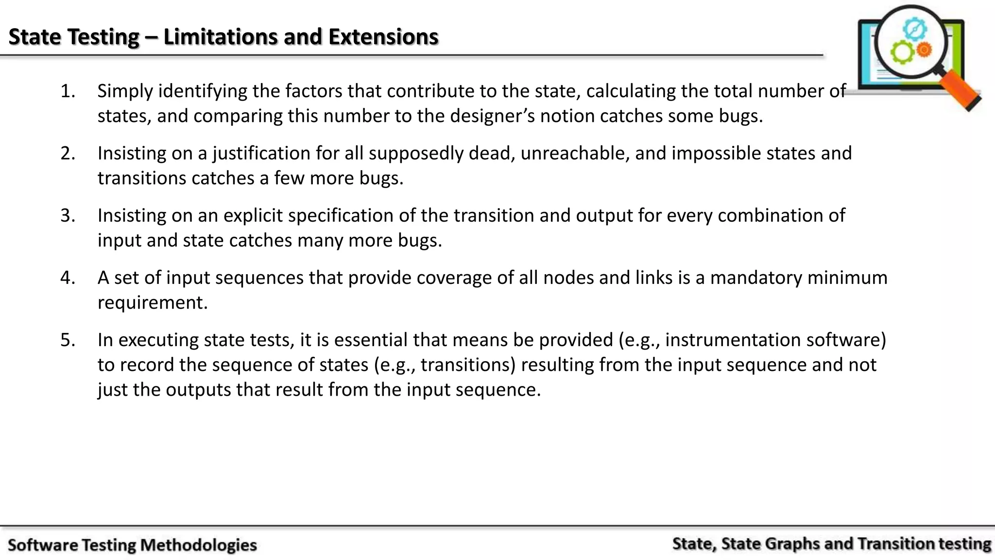 States, state graphs and transition testing | PPTX