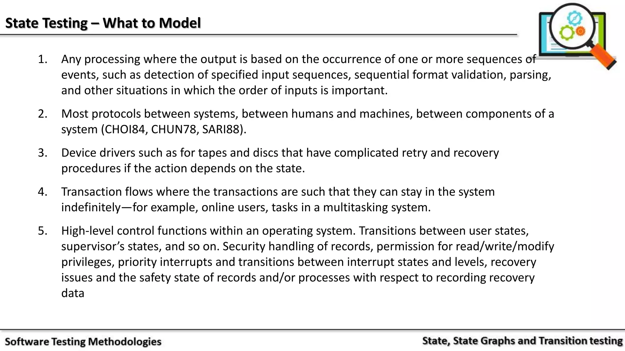 States, state graphs and transition testing | PPTX