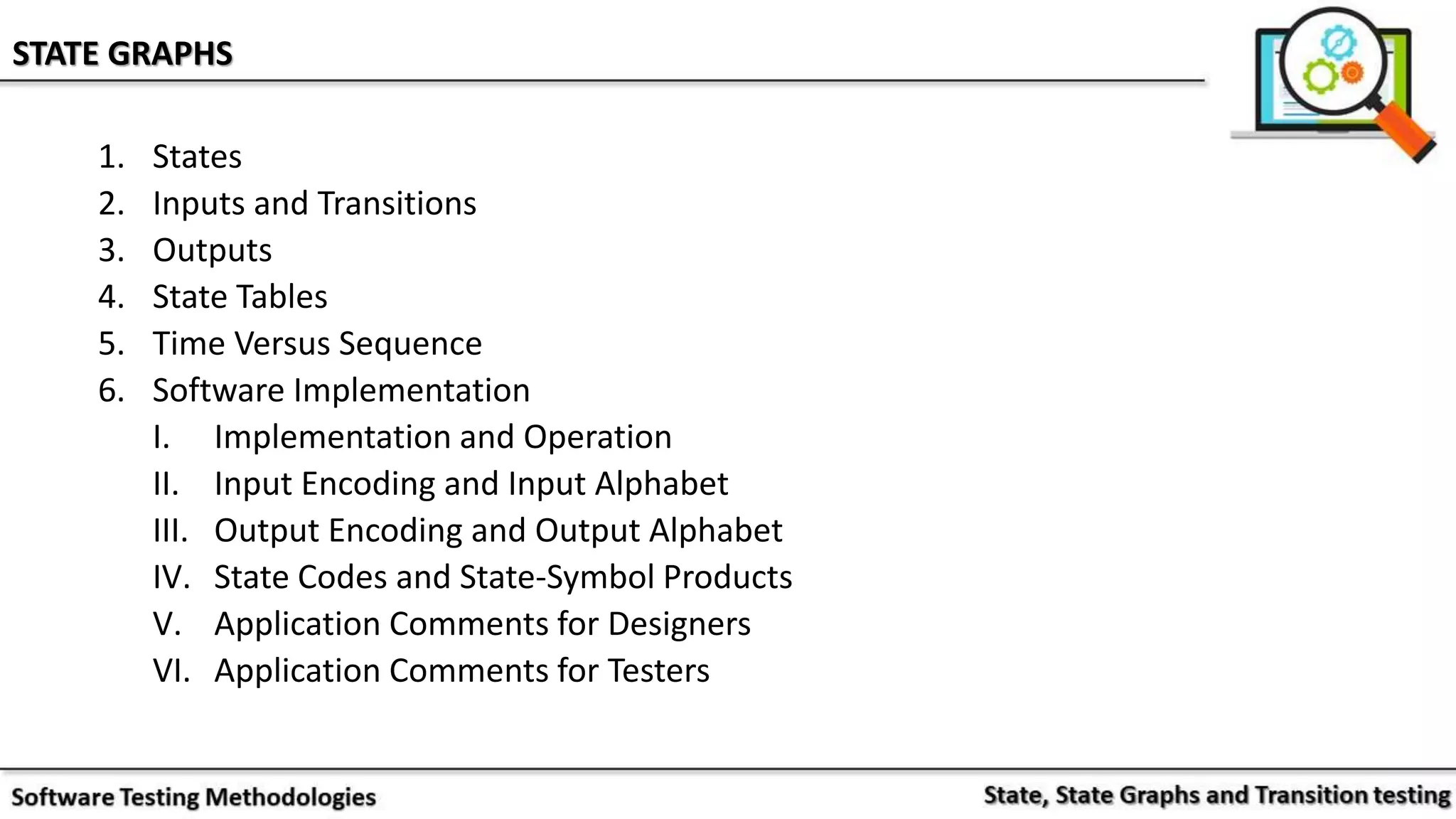 States, state graphs and transition testing | PPTX