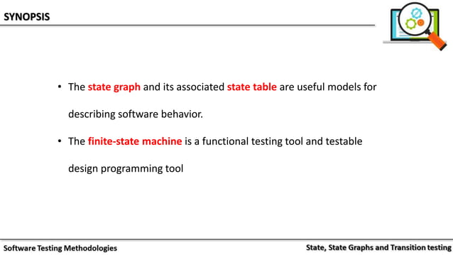 States, state graphs and transition testing | PPTX | Programming ...