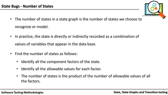 States, state graphs and transition testing | PPTX | Programming ...