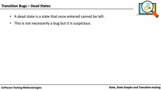 States, state graphs and transition testing | PPTX | Programming ...