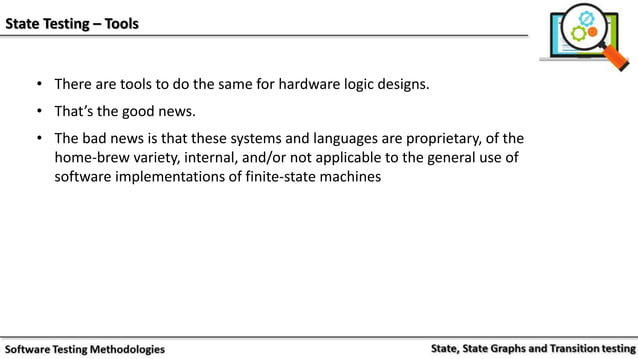 States, state graphs and transition testing | PPTX | Programming ...