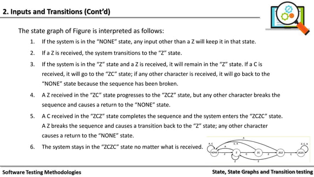 States, state graphs and transition testing | PPTX | Programming ...