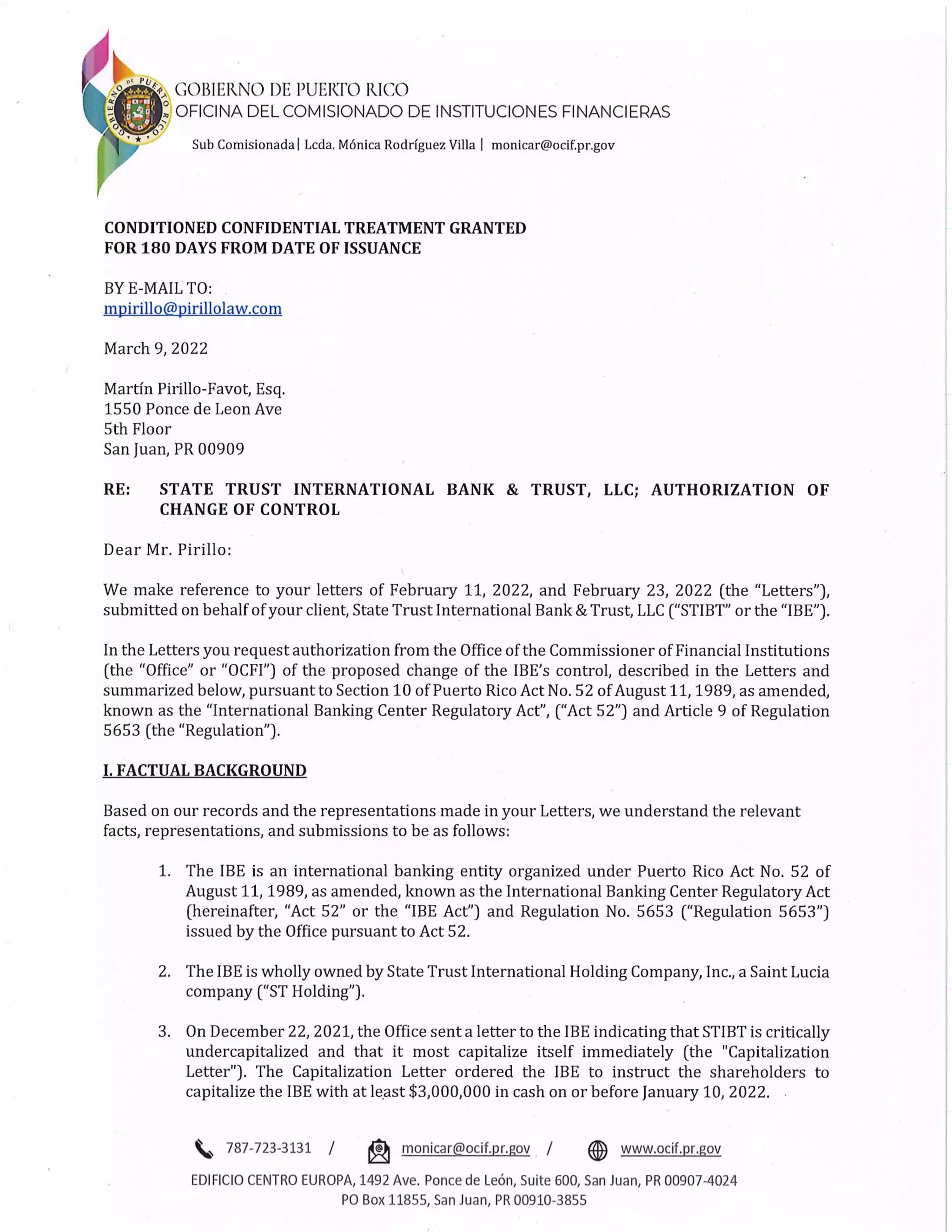 StateTrust-Authorization of Change of Control 3-9-2022.pdf