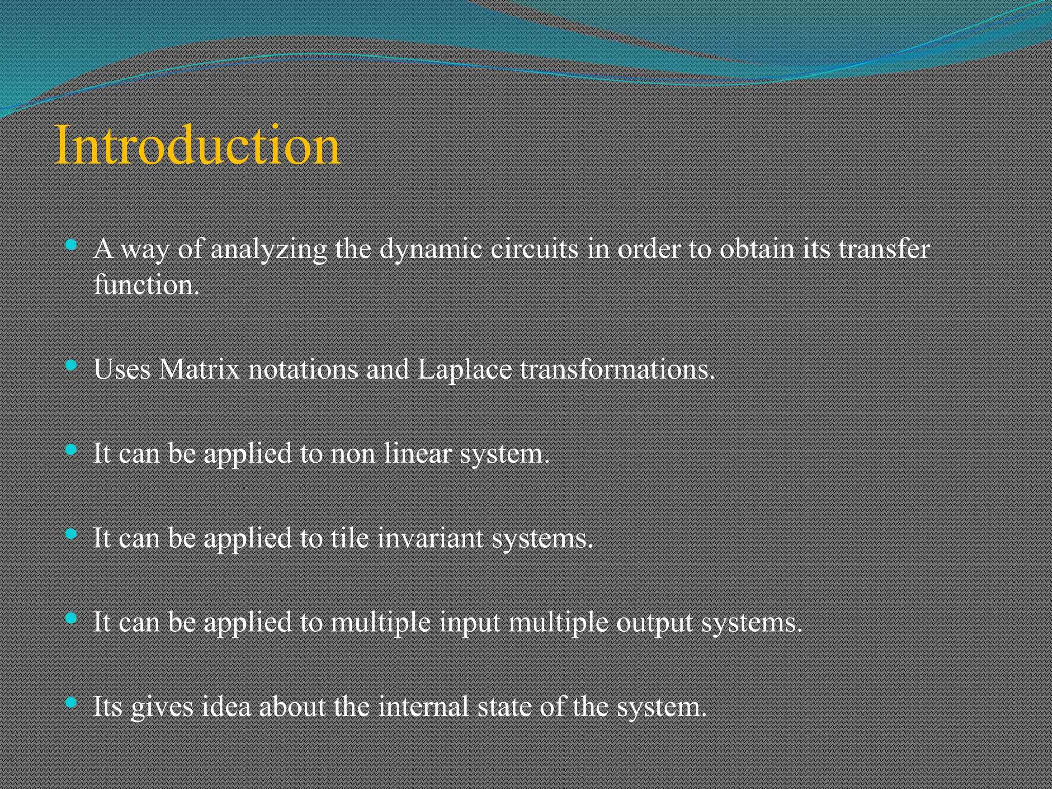 PPT on STATE VARIABLE ANALYSIS for Engineering.pptx