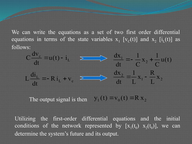 PPT on STATE VARIABLE ANALYSIS for Engineering.pptx | Free download