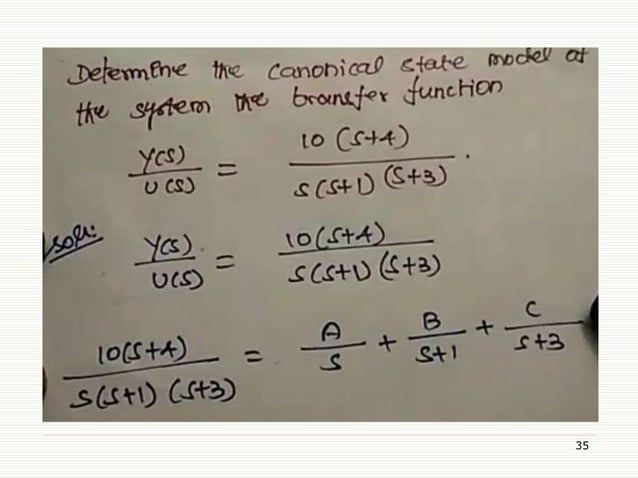 State Variable Analysis Observability And Controllability Ppt Science