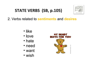 State verbs | PPT