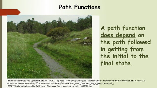 State versus Path Functions | PPT