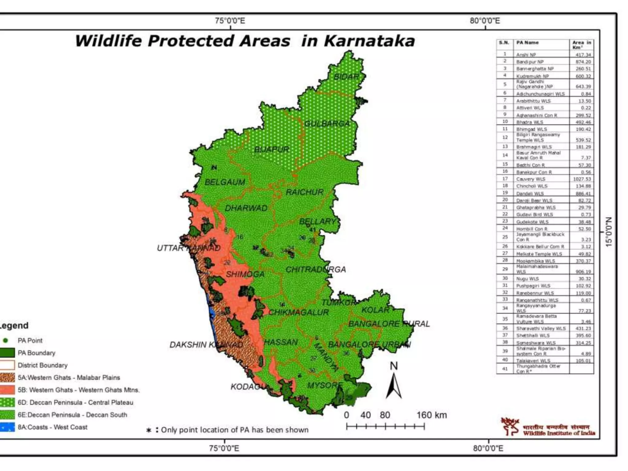 State wise biodiversity protected areas of the india | PPT
