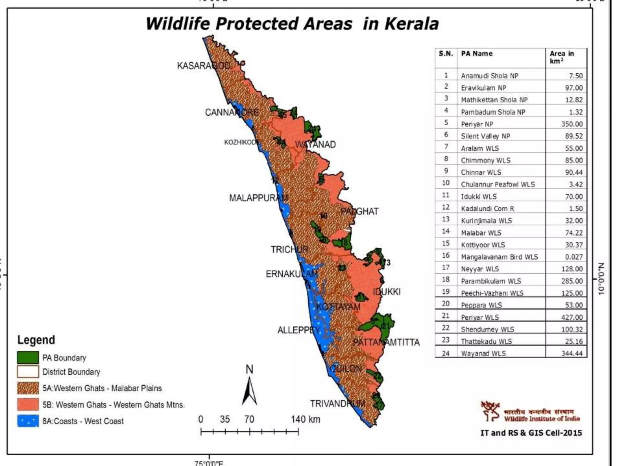 State wise biodiversity protected areas of the india | PPT