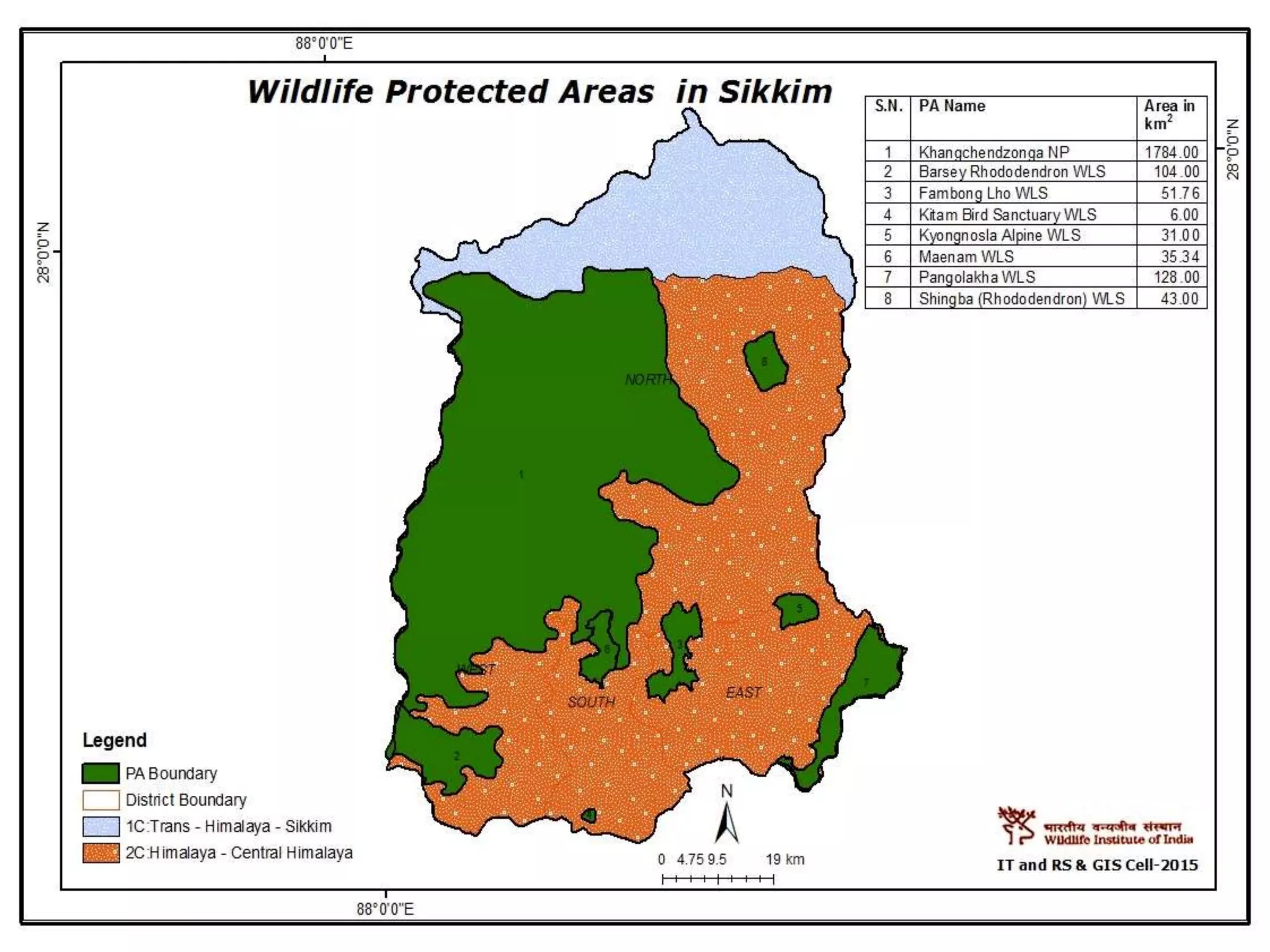 State wise biodiversity protected areas of the india | PPTX