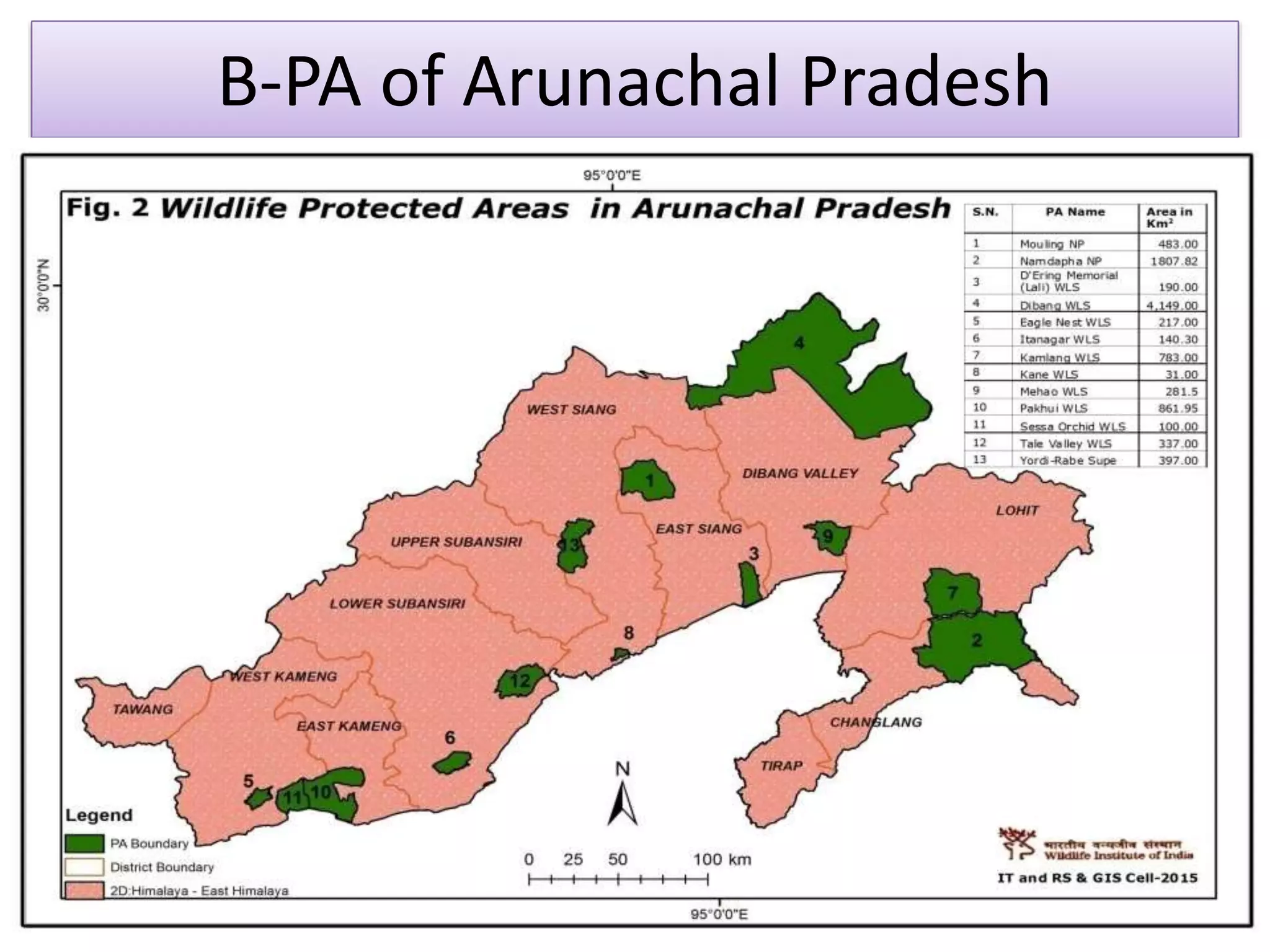State wise biodiversity protected areas of the india | PPTX