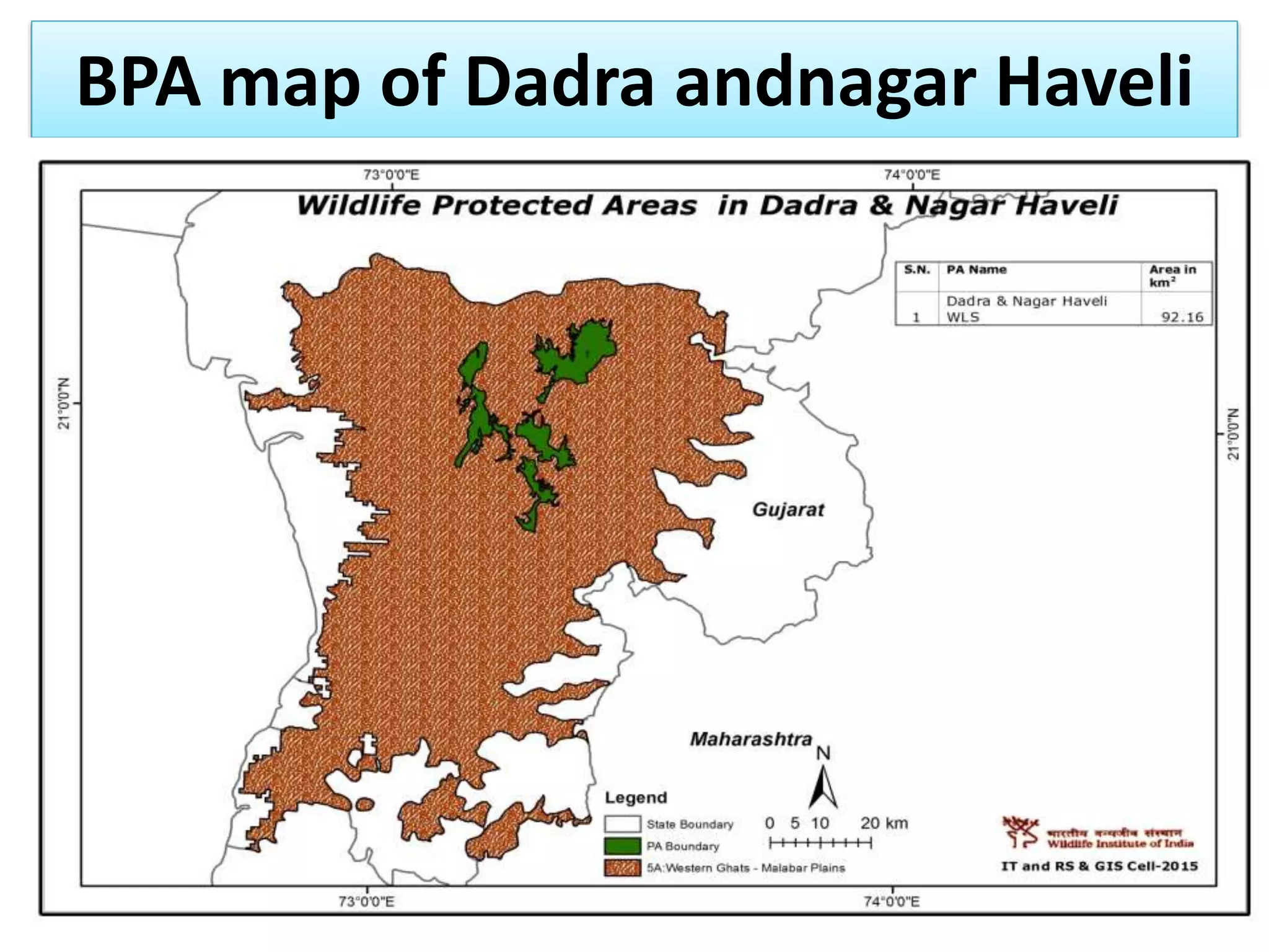 State wise biodiversity protected areas of the india | PPTX