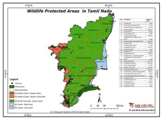 State wise biodiversity protected areas of the india | PPTX | Asia ...