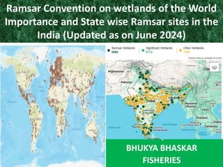 Statewise Ramsar sites in India By B.pptx
